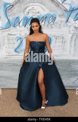 Maya Jama attends the Serpentine Gallery Summer Party at Hyde Park in ...