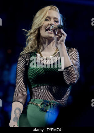 Iggy Azalea performs during Y100's Jingle Ball 2014 at BB&T Center in ...