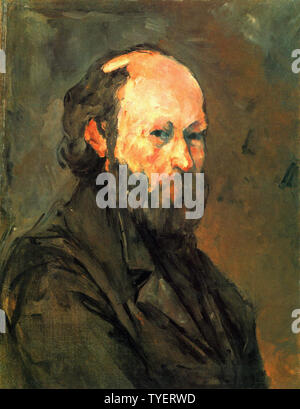 Paul Cezanne Self Portrait, c 1880-81, aged 40. Paul Cezanne painting ...