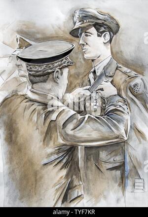 Brig. Gen. James “Jimmy” Stewart (Painted right, during tenure as ...