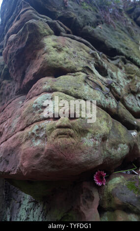 The mysterious Dunino Den, Dunino, St. Andrews, Fife, Scotland Stock ...