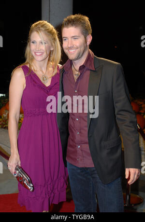Josh Turner and his wife Jennifer Ford arrive at the 55th annual BMI ...
