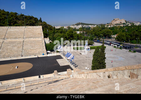Acropolis Stadium in Athens Greece Stock Photo - Alamy