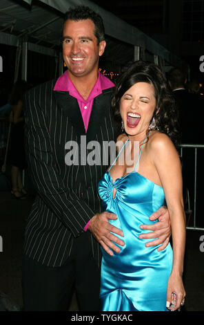 Terri Ivens poses for pictures at the Daytime Emmy's at Radio City ...