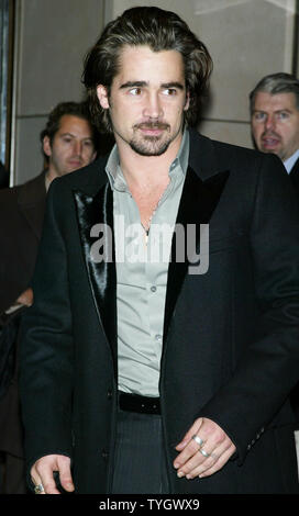 Colin Farrell arrives for the November 22, 2004 New York Screening of ...