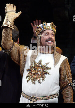Tim Curry (King Arthur) in Monty Python's SPAMALOT at the Palace ...