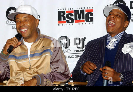Russell Simmons, Chairman & CEO of Rush Communications (left) and ...