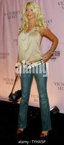 Victoria Silvstedt attends the Victoria's Secret Fashion show which ...