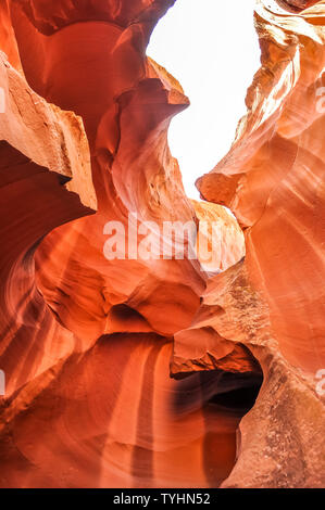 American antelope canyon karst scenery Stock Photo - Alamy