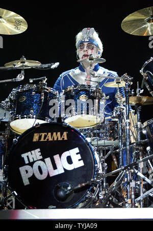 The Police perform at Madison Square Garden in New York City on ...