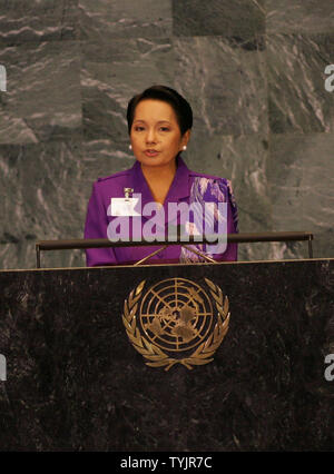 Gloria Macapagal Arroyo, President of the Philippines Stock Photo - Alamy