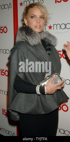 Actress and Macy's spokesperson Jessica Simpson attends the 150th ...