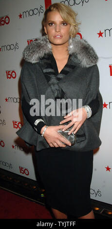 Actress and Macy's spokesperson Jessica Simpson attends the 150th ...