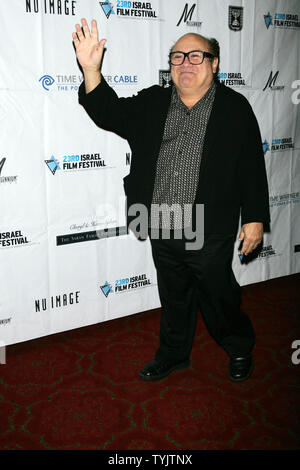 Danny DeVito arrives at the 23rd Israel Film Festival opening night ...