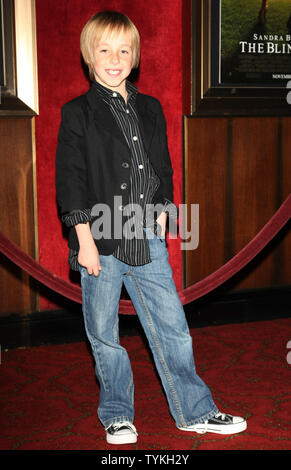 Jae Head, who acts in "The Blind Side," attends the movie's premiere ...