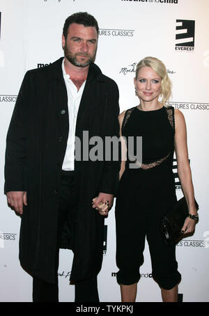 Naomi Watts, Liev Schreiber and his mother Heather Milgram Opening ...