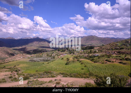 Rural landscape Maseru District Lesotho Southern Africa Stock Photo - Alamy