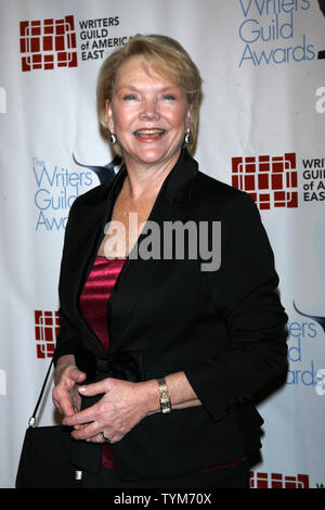 Erika Slezak arrives for the Writers Guild Awards at the AXA Equitable ...