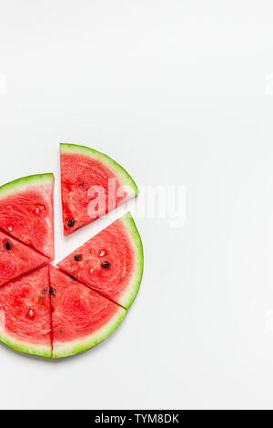 Creative scandinavian style flat lay top view of fresh green asparagus ...