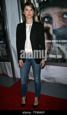 Keri Russell arrives for the premiere of "Hanna" at the Regal Theater ...