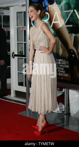 Analeigh Tipton at the premiere of "Crazy Stupid Love" at the Ziegfeld ...