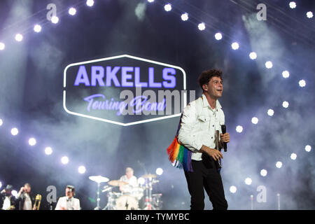 Arkells - Max Kerman Stock Photo - Alamy