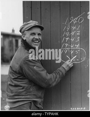 WWII: Europe: Wetzlar, Germany; Sgt. Edward Hill, Manchester, England ...