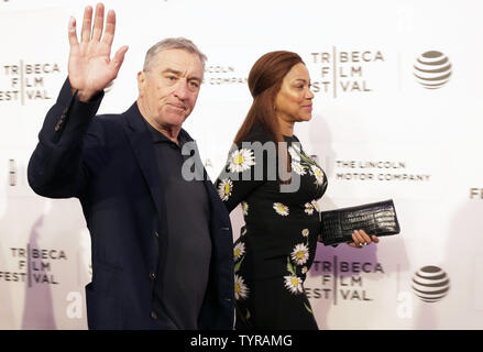 Robert Deniro and Grace Hightower at the Tribeca Film Festival Vanity ...