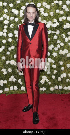 Jordan Roth arrives at the 71st annual Tony Awards at Radio City Music ...