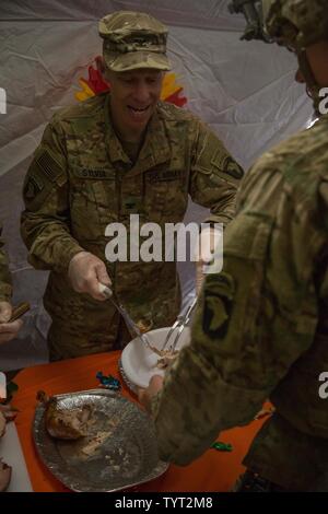 U.S. Army Col. Brett Sylvia, 2nd Brigade Combat Team "STRIKE", 101st ...