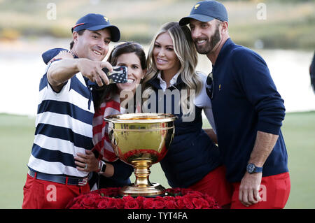Kevin Kisner , wife Brittany Anne DeJarnett and Daniel Berger of the ...