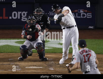 Boston Red Sox catcher Nathan Hickey poses during photo day at the team ...