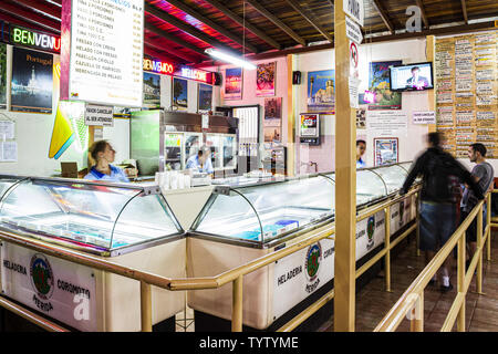Heladeria Coromoto, known as the ice cream shop with the widest variety ...