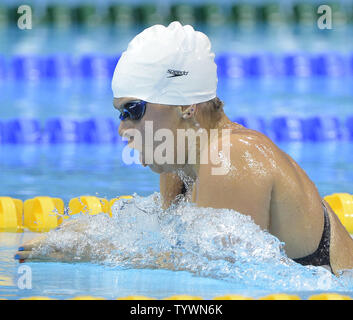 Elizabeth Beisel of the United States swims her heat in the Women's ...