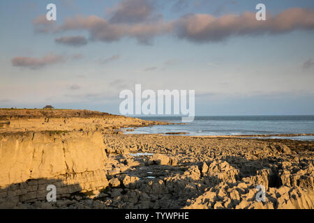 Porthcawl, South Wales, UK. 26 April 2021. UK weather: A boat passes ...