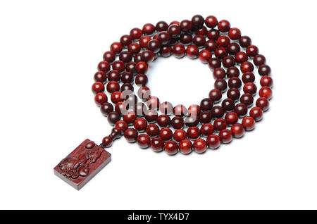 Leaf rosewood bead handstring bracelet Stock Photo - Alamy