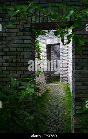 Beijing Red Brick Art Gallery Stock Photo - Alamy