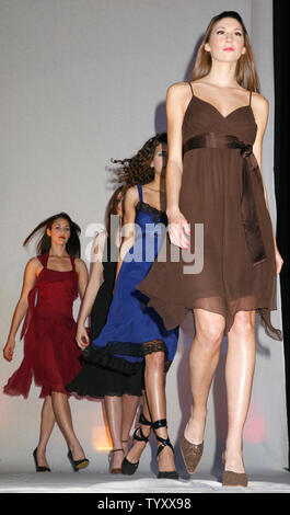 An model takes the stage during the 17th Annual France Top Model ...