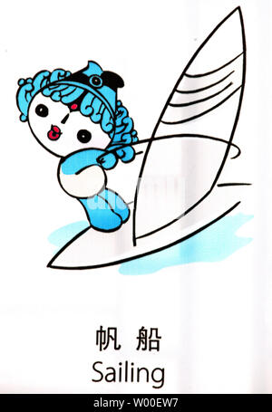 Beibei the Fish, one of the mascots for the 2008 Summer Olympics to be ...