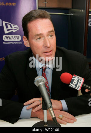 The Arizona Diamondbacks introduce Wally Backman as the manager for the ...