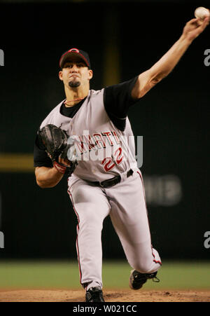 Cincinnati Reds pitcher Eric Milton pitches against the Houston Astros ...