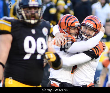 Cincinnati Bengals punter Kevin Huber (10) during an NFL football game ...