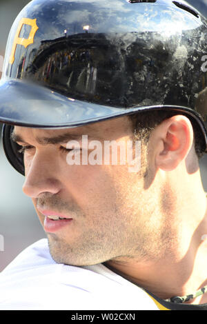 Pittsburgh Pirates Garrett Jones (46) in action during a game against ...