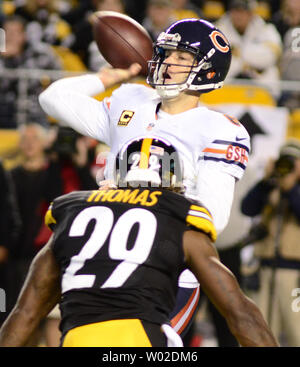 Pittsburgh Steelers strong safety Shamarko Thomas (29) on the sideline ...