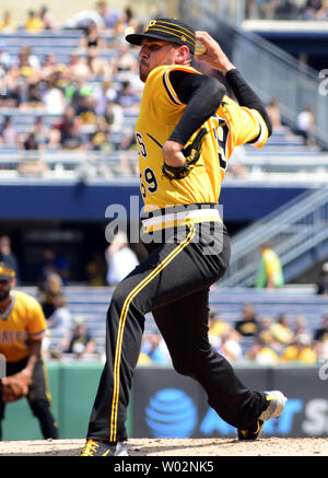Pittsburgh Pirates pitcher Joe Musgrove delivers during the team's ...