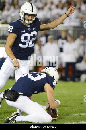 Ohio State Buckeyes place kicker Jayden Fielding (38) during the Rose ...