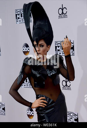 Z LaLa arrives at the American Music Awards at the Microsoft Theater on ...