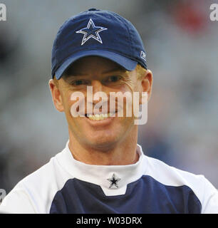 Dallas Cowboys new head coach Brian Schottenheimer, left, and team ...