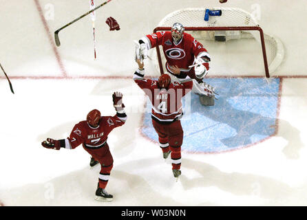 The Edmonton Oilers celebrate after defeating the Vegas Golden Knights ...
