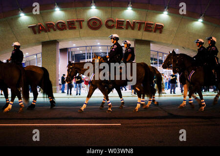 St Paul Police Department mounted patrol unit horse trailer. St Paul ...